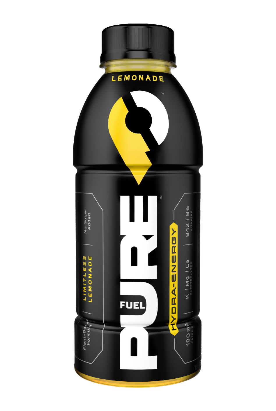 Limitless Lemonade – Pure Fuel Hydrenergy - 12 Pack x 16.9 fl oz Bottl