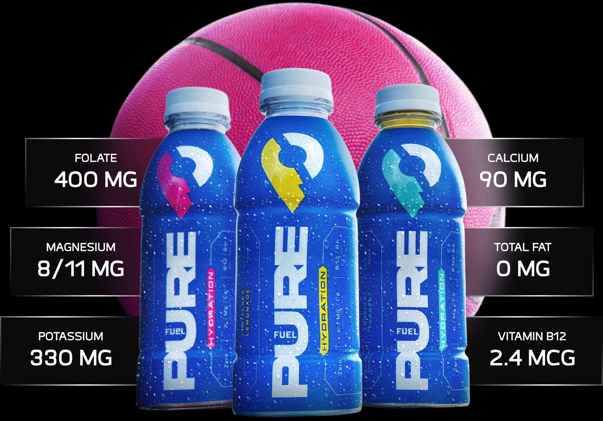Pure Fuel | Natural Hydration & Plant-Based Energy Drinks for At